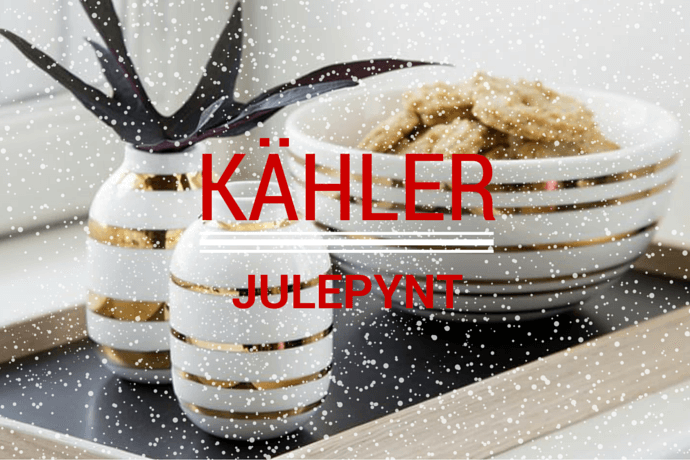 Flot luksus julepynt fra Kähler ⇒ Nu er det jul igen